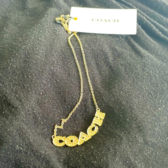 Coach | Jewelry | Coach Gold Necklace Nwt | Poshmark